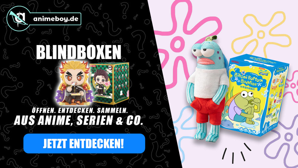 Blindboxen kaufen – Mystery Figuren & Überraschungsboxen | animeboy